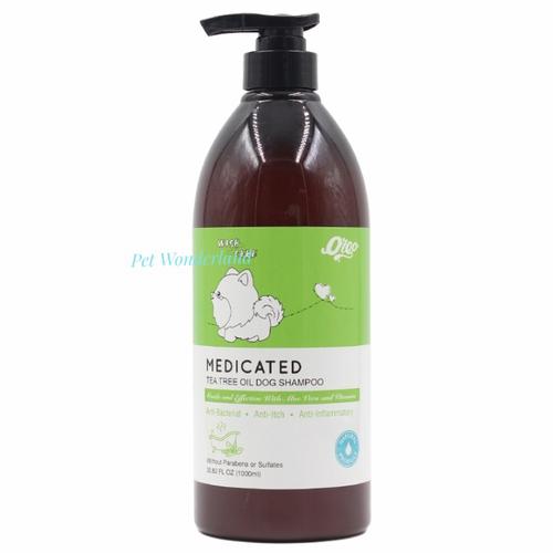 Jual Orgo Medicated Pet Shampoo - Medicated Tea Tree Oil Dog Shampoo ...