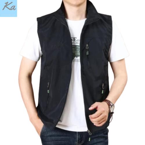 Jual jaket rompi pria/ jaket rompi pria causal/ jaket rompi pria ...