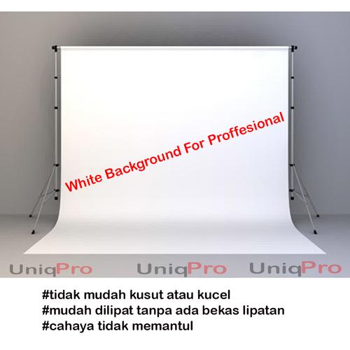 Jual Kain Background Backdrop Putih White Polos Studio Foto 3x4 M ...