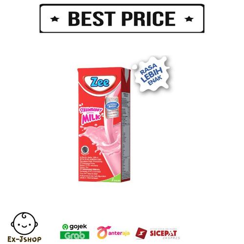Jual ZEE UP & GO 200ml rasa coklat dan strawberry / susu zee uht 200ml ...