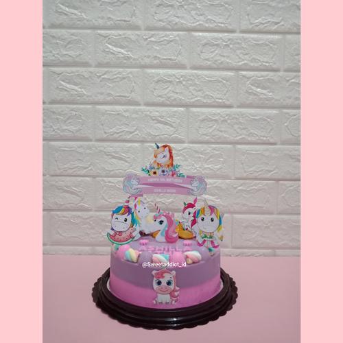 Jual Pudding ultah karakter / pudding ulang tahun / kue ulang tahun ...