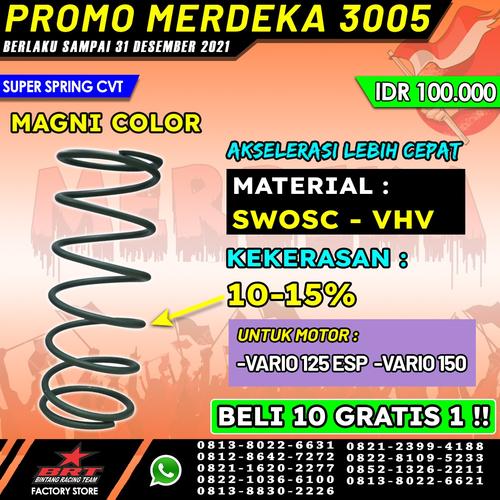 Jual PER CVT / CVT SPRING VARIO 125 /VARIO 150 ESP BRT - 20% - Kab ...