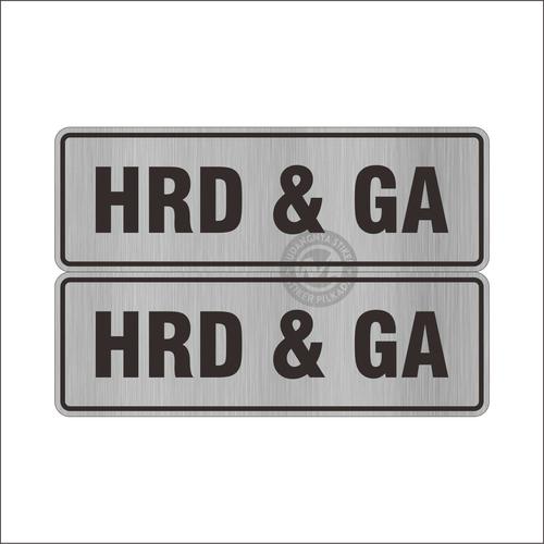 Jual STIKER VINYL RUANGAN HRD & GA 30X10CM - Kota Tangerang Selatan ...