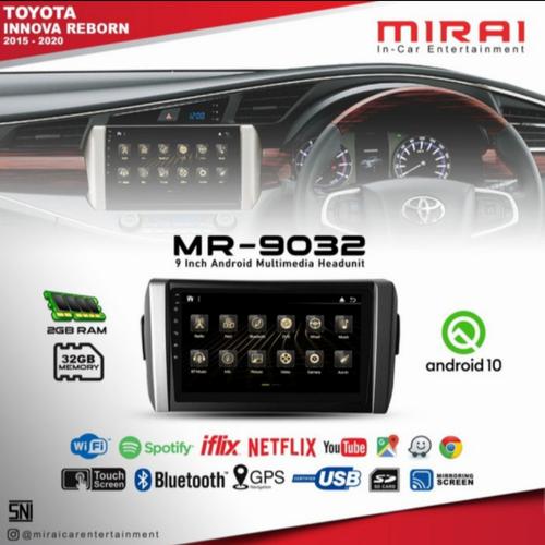 Jual Headunit Android 9 Inch Toyota Innova Reborn 2018-2019 Mirai 9032 CP - Jakarta Pusat ...
