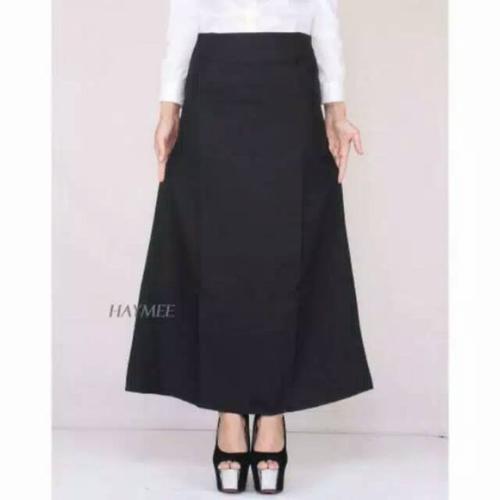 Jual ROK HITAM PANJANG MODEL A/ROK KERJA/ROK FORMAL - L - Kota ...