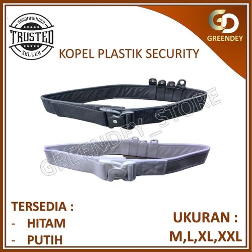 Jual kopel plastik satpam ikat pinggang security kopel rim sabuk satpam ...