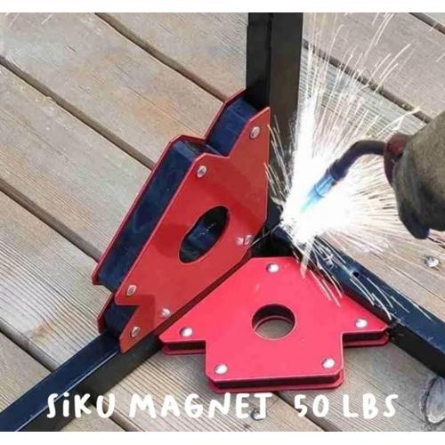 Jual SIKU MAGNET LAS 4 INCH 50 LBS KDK/ MAGNETIC WELDING HOLDER 4 INCH ...