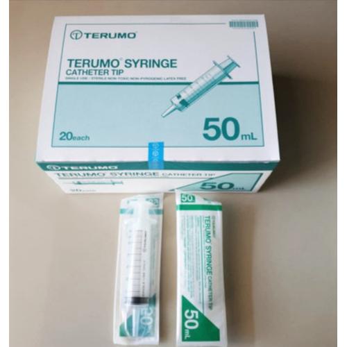 Jual Spuit 50cc Terumo Lubang Tengah/ Terumo Syringe 50ml Catheter Tip ...