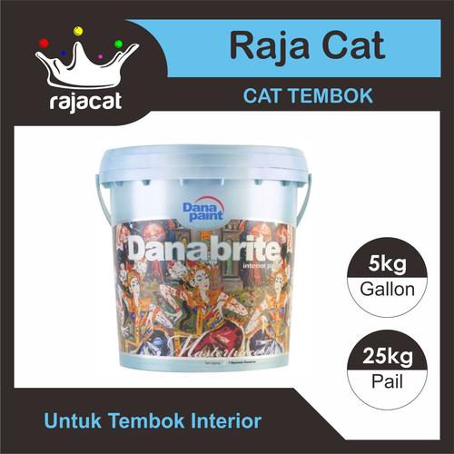 Jual Cat Tembok Interior Danapaint DANABRITE warna Tinting 5 kg ...