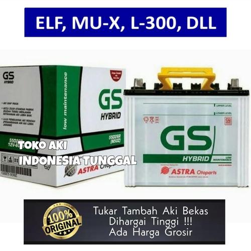 Jual AKI MOBIL GS HYBRID N70Z ELF L300 NISSAN MU-X GENSET EXCAVATOR - Jakarta Barat - TOKO AKI ...