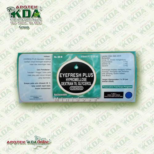 Jual CENDO EYEFRESH PLUS MINIDOSE 0,6 ML | TETES MATA - Kota Jambi ...