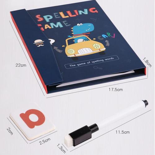 Jual Buku Mainan Edukasi Anak Belajar baca tulis Spelling Game Magnet ...