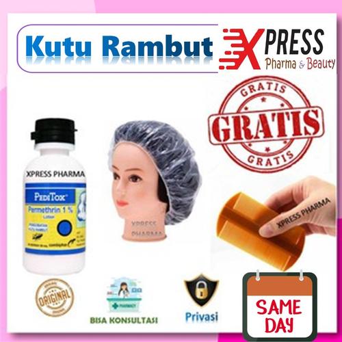Jual ⚡ XPRESS ⚡ Peditox - Obat Kutu Rambut Sisir Serit Peditok ...