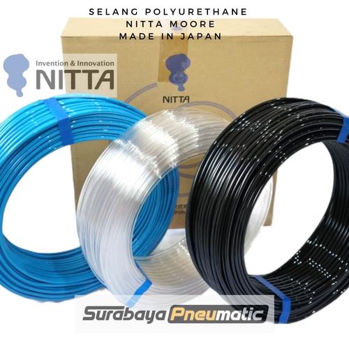 Jual NITTA MOORE - Selang Polyurethane U2-4-10x6.5 (10x6.5mm) Made in Japan - Clear - Kota ...