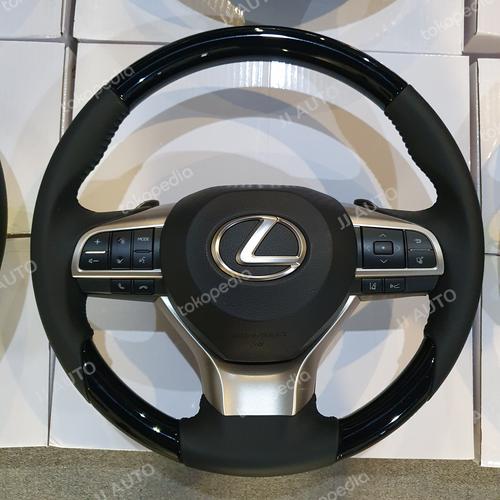 Jual stir steer Lexus LX570 steering wheel dengan PADDLE SHIFT - Abu ...
