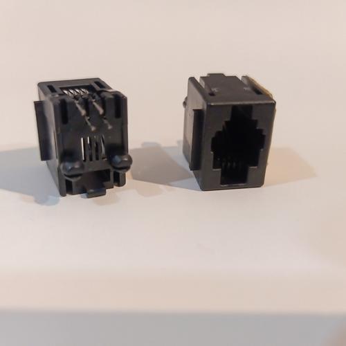 Jual Konektor Jack RJ 11 4p / Rj11 Female / Jack Tlp RJ11 4pin Original ...