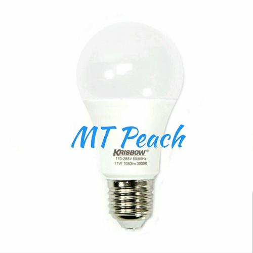Jual BOHLAM LED BULAT KRISBOW BULB LED - Putih, 5 Watt - Jakarta Barat ...