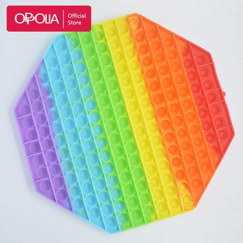 Promo mainan pop it jumbo rainbow popits board game popit figet toys ...