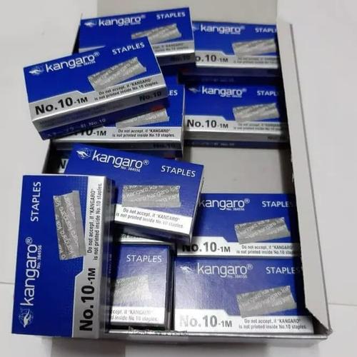 Jual ISI STAPLES KANGAROO NO.10-1M /dus kecil - Kota Tangerang Selatan ...