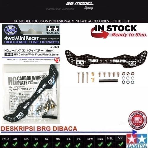 Jual TAMIYA 15498 HG CARBON WIDE FRONT PLATE (1.5mm) - Jakarta Barat ...
