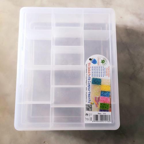 Jual GREENLEAF 1416 REIKO KOTAK PERKAKAS STORAGE BOX 14 SEKAT GREEN ...