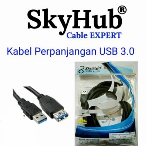 Jual Kabel USB EXTENSION 5 Meter 3.0 Skyhub Perpanjangan USB 5M Bisa ...