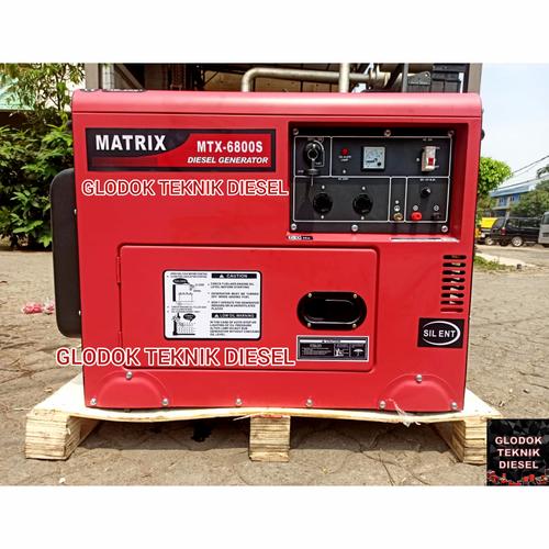 Jual MESIN GENSET SILENT 5000 watt Generator Listrik SILENT SOLAR 5 KW ...
