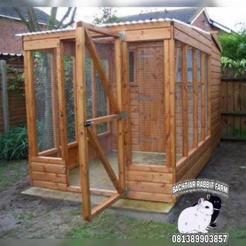 Jual Kandang Kayu Aviary Taman Umbaran Kelinci Kucing Burung Ayam ...