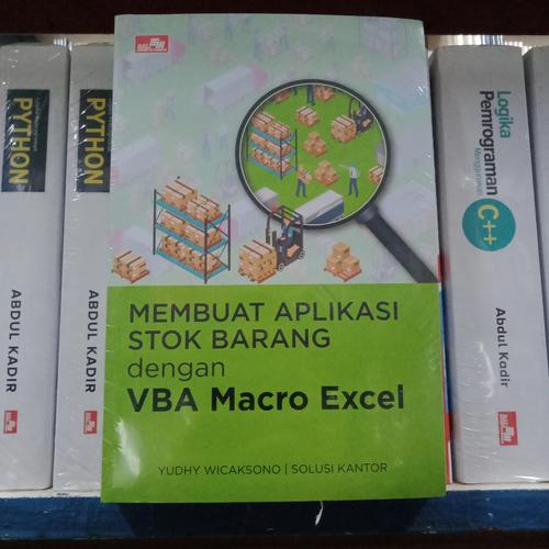 Jual Membuat Aplikasi Stok Barang Dengan VBA Macro Excel - Kota Surabaya - Toko Buku Uranus ...