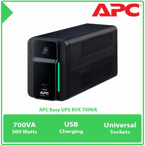 Jual APC Easy UPS BVX 700VA, 230V, AVR, USB Charging,Universal Sockets - Kota Medan - acc ...