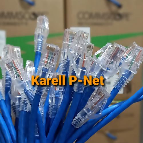 Jual patch cord amp commscope cat6 1 meter original - 5 meter - Jakarta Pusat - KARELL PAN-NET ...