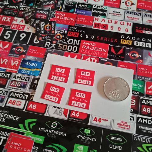 Jual Stiker limited laptop amd radeon rx 600 1,8x2cm - Kota Bekasi ...
