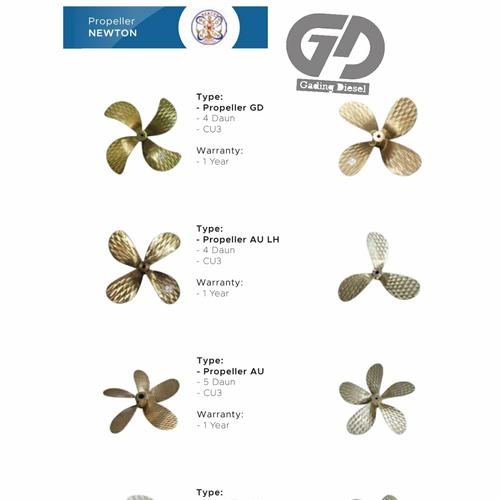 Jual KIPAS PROPELLER/BALING-BALING KAPAL MEREK NEWTON UKURAN 30 X 28 X ...