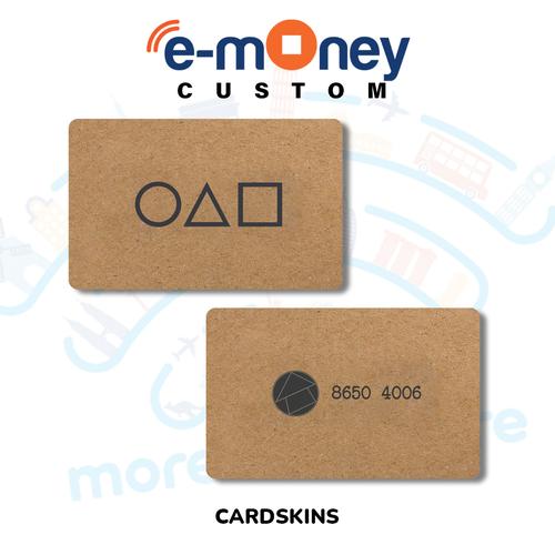 Jual CUSTOM E-MONEY SQUID GAME ID CARD EMONEY CETAK ETOLL MANDIRI ...
