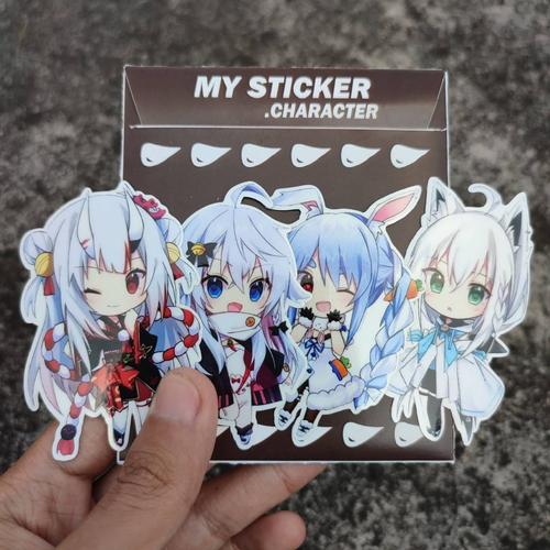 Jual Sticker terlengkap Hololive - Stiker Vtuber - 1 Set isi 12 ...