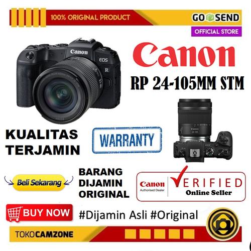 Promo Canon EOS RP Kit RF 24-105mm F/4-7.1 IS STM Cicil 0% 3x - Jakarta ...