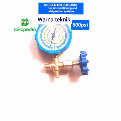 Jual manifold single alat pengisian freon R410 R22 R42 R134 - Jakarta ...