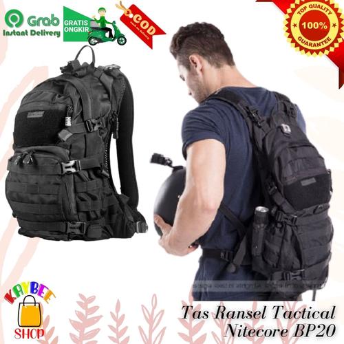 Jual Tas Ransel Backpack Pria Cowok Army Tactical Molle NITECORE BP20 ...