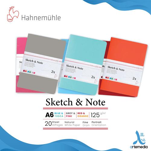 Jual Buku Sketsa Hahnemuhle Sketch & Note A6 Stitch Bound Sketchbook ...