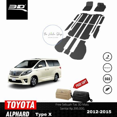 Promo Karpet Mobil KAGUMAT Original Toyota Alphard Type X 2012-2015 ...