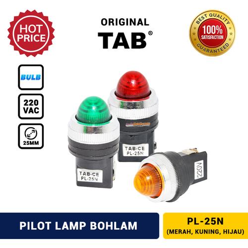 Promo Pilot Lamp Bohlam 25mm 220V AC PL-25N TAB - Hijau - Jakarta Pusat ...