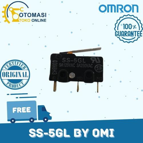 Promo OMRON Micro Switch SS-5GL BY OMI 5 AMPER Model SS5M0004M Unit 1pc Garansi 100% Original ...