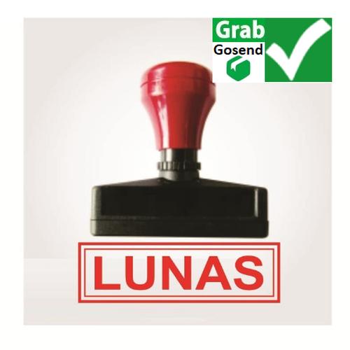 Jual Stempel LUNAS Warna Otomatis Flash - Jakarta Utara - Pelangi stamp ...