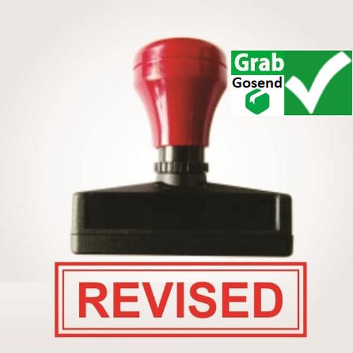 Jual Stempel REVISED Warna Otomatis Flash - Jakarta Utara - Pelangi ...