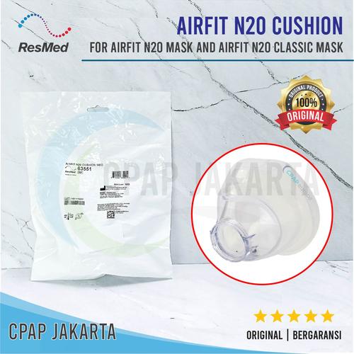 Jual AirFit N20 Cushion Mask ResMed Cushion Pengganti untuk Masker N20 CPAP - Large (L ...