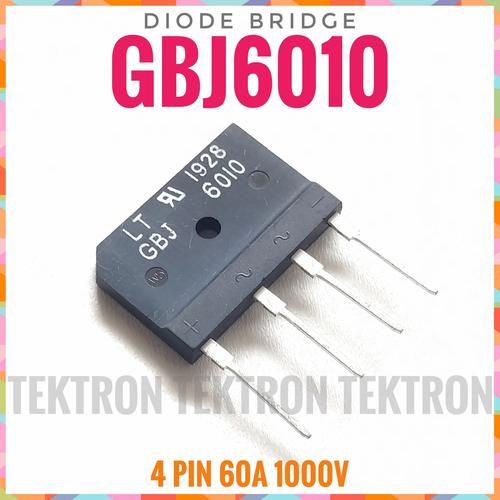 Jual GBJ6010 Diode Bridge 60A 1000V Sisir in Line 60 A Dioda GBJ 6010 ...