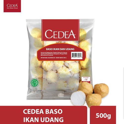 Jual BASO IKAN UDANG CEDEA 500GR ISI 25PCS BAKSO HALAL FISH SHRIMP BALL ...