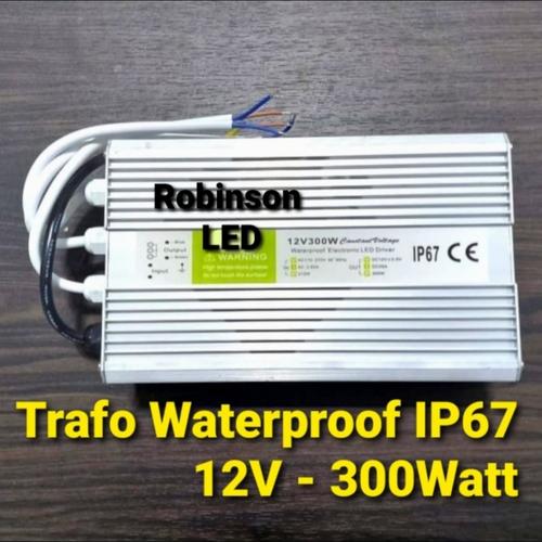 Jual Trafo Adaptor Power Supply Waterproof Travo Led Driver 12V 300W ...