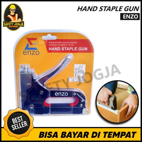 Jual STEPLES TEMBAK STAPLES TANGAN STAPLER HAND GUN ENZO - Kab. Sleman ...