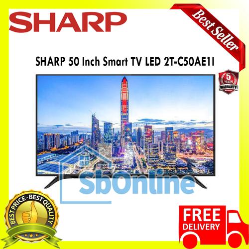 Jual SHARP 50 Inch Smart TV LED 2T-C50AE1I - Kota Semarang - Springbed ...